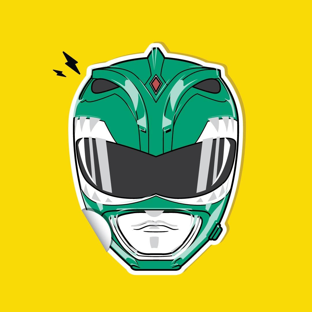 Mmpr Og Tommy 4 Inch Sticker - Etsy
