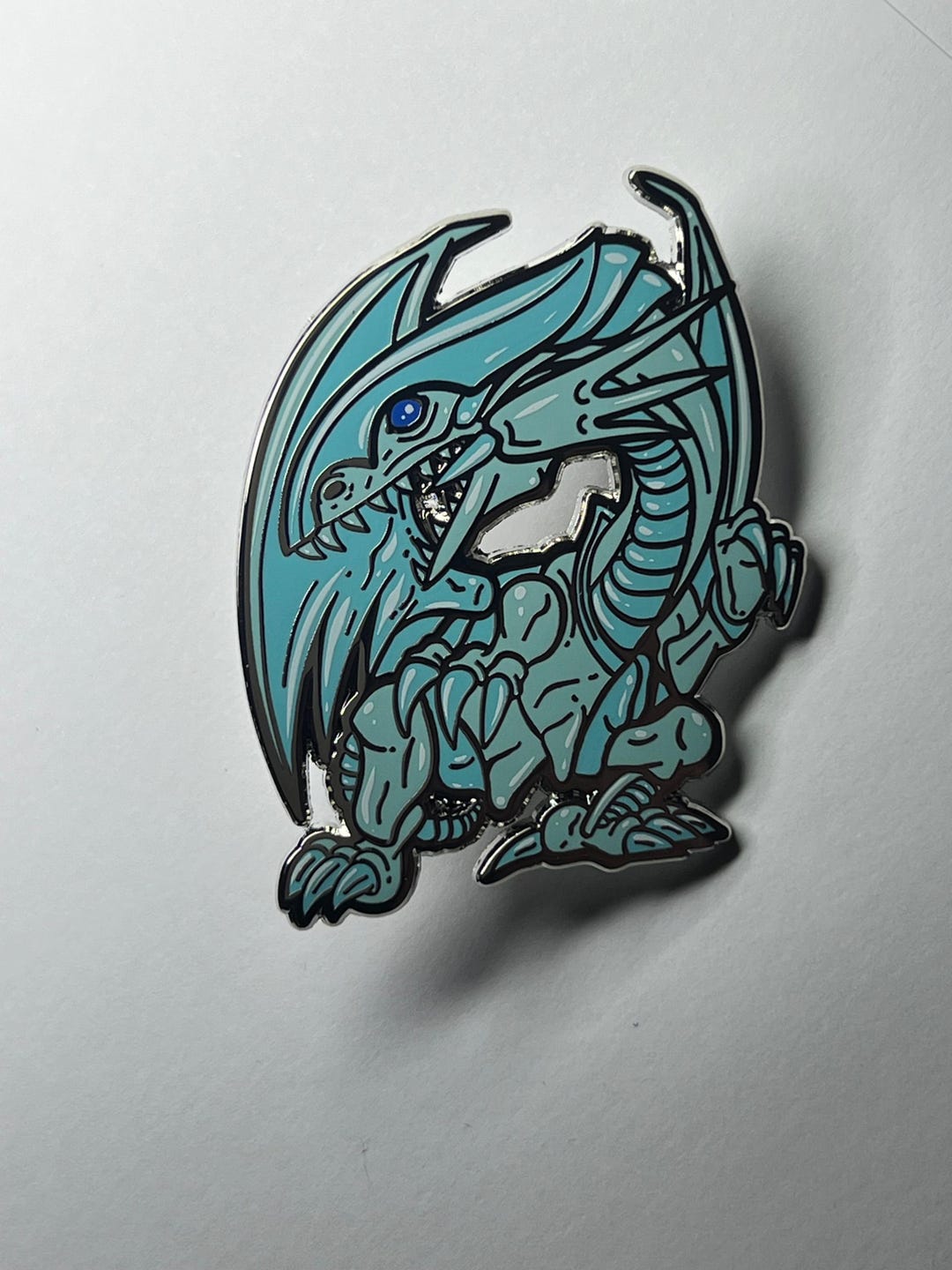 Yugi - Blue Eyes Enamel Pin - Etsy
