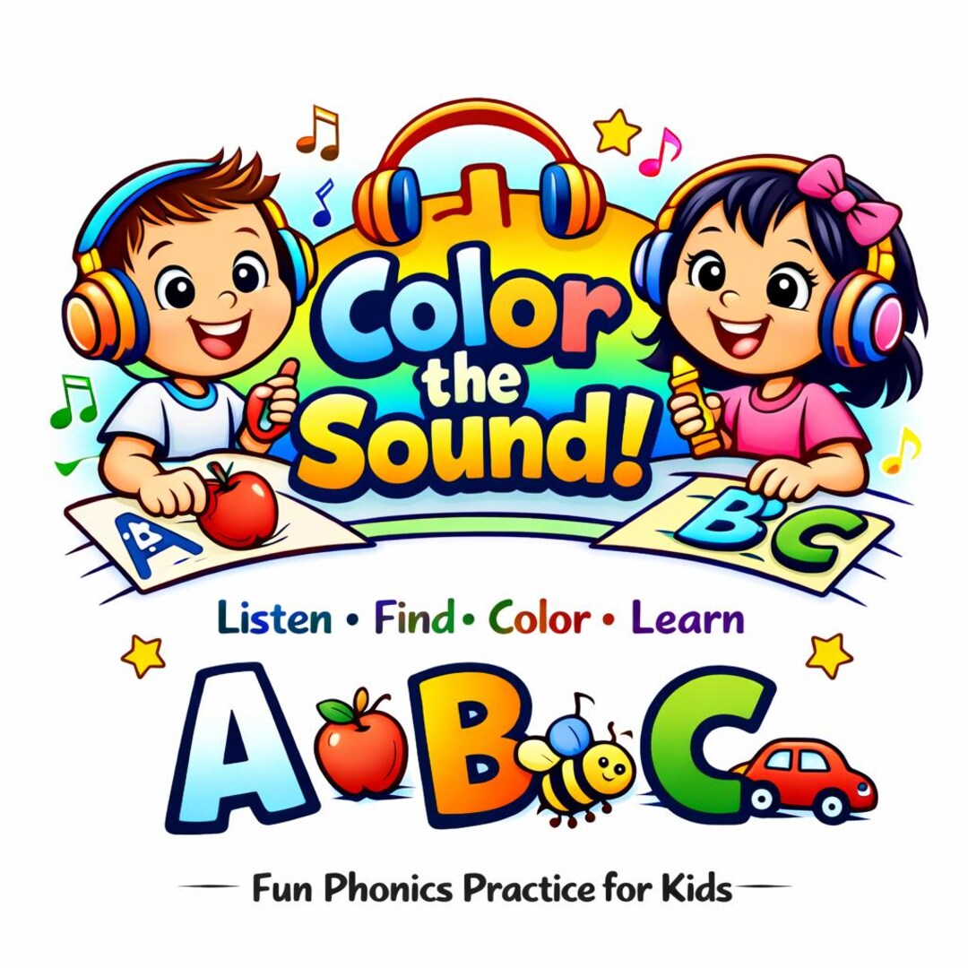 Color the Sound Phonics Packet for Kids - Etsy