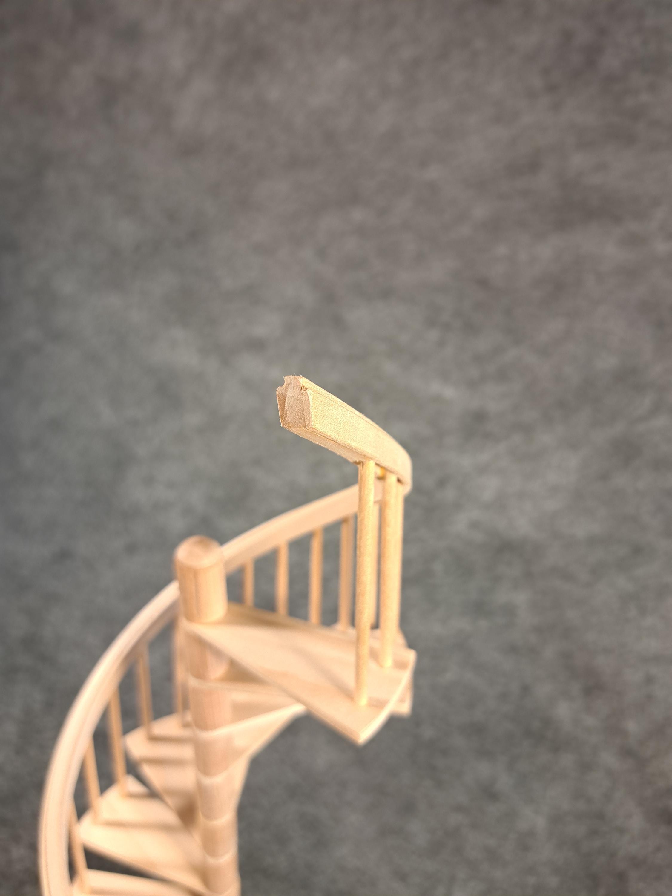 Miniature Spiral Staircase Handcrafted- NOT A KIT - Etsy