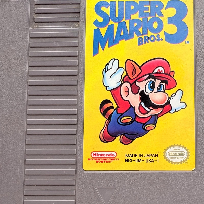 Mario Bros Nes Cartridge - Etsy