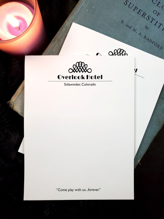 Blank Hotel Notepad