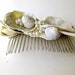 Mermaid Hair Comb With Oyster Shells & Pearl Beads Sea Nymph Coastal ...