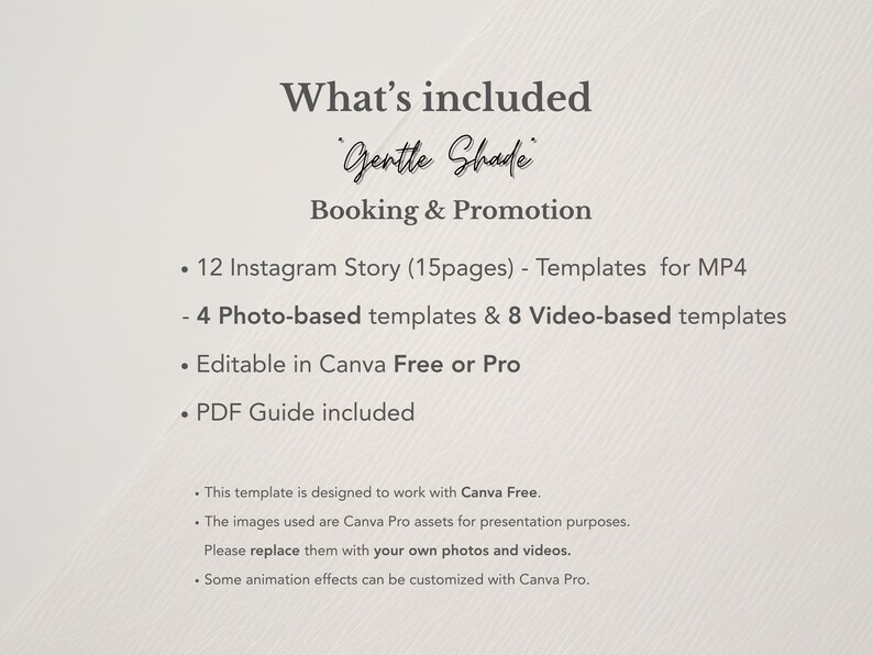 Hair Salon Story Templates, Cream Hue Canva Booking Promotion ...