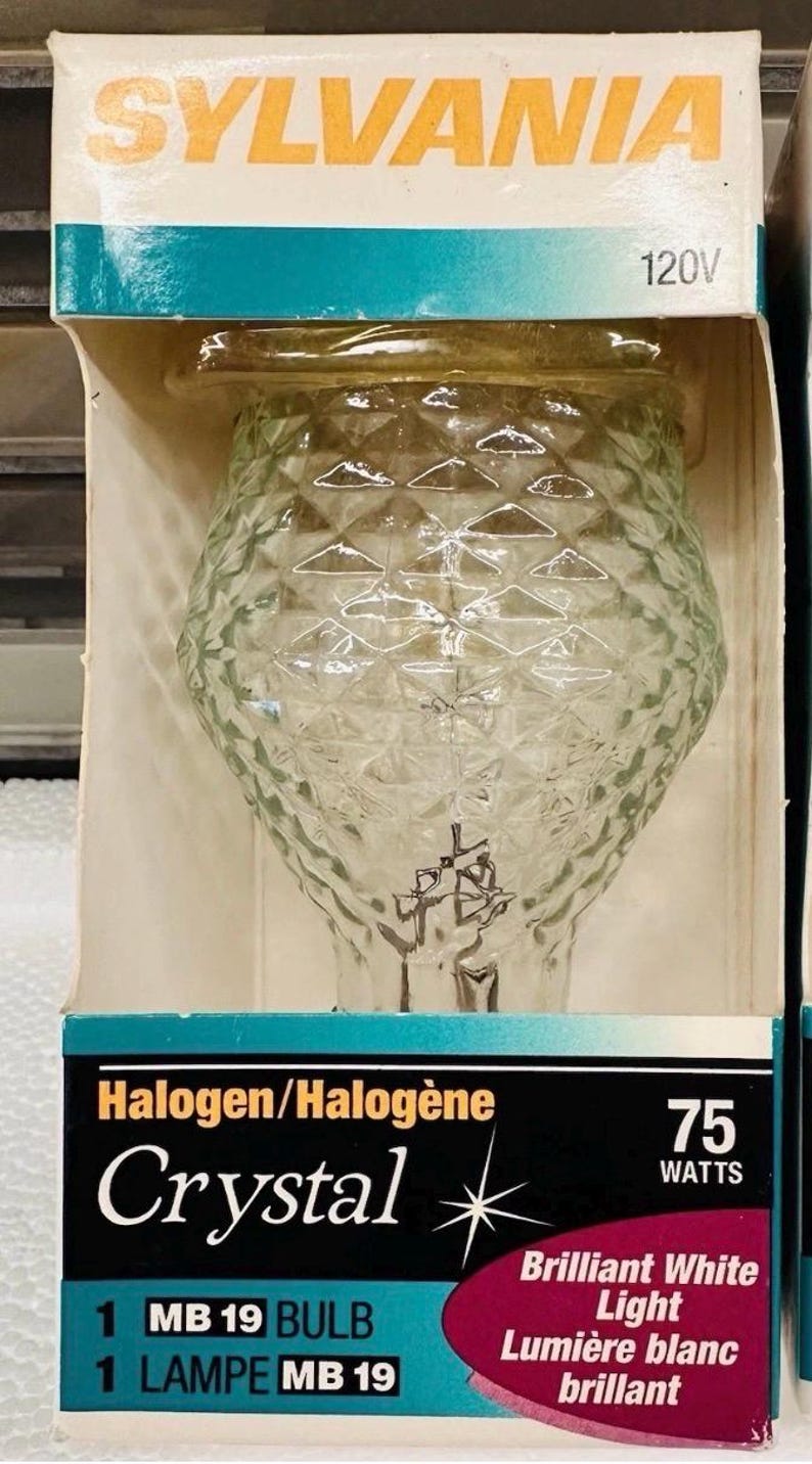 Sylvania Halogen Crystal Indoor Outdoor 75 Watt Post Light Bulb 120V ...