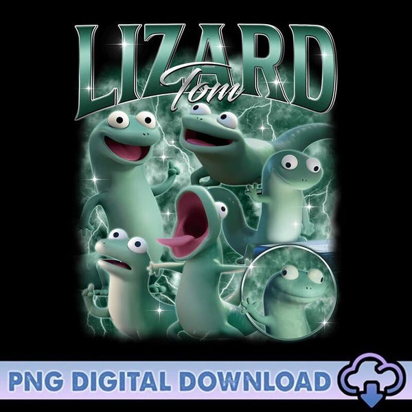 Tom the lizard pixar - Etsy.de