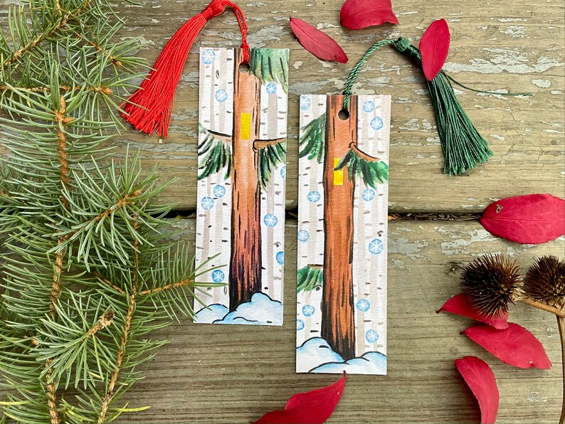 Four Seasons Ice Age Trail Bookmark Set - Etsy