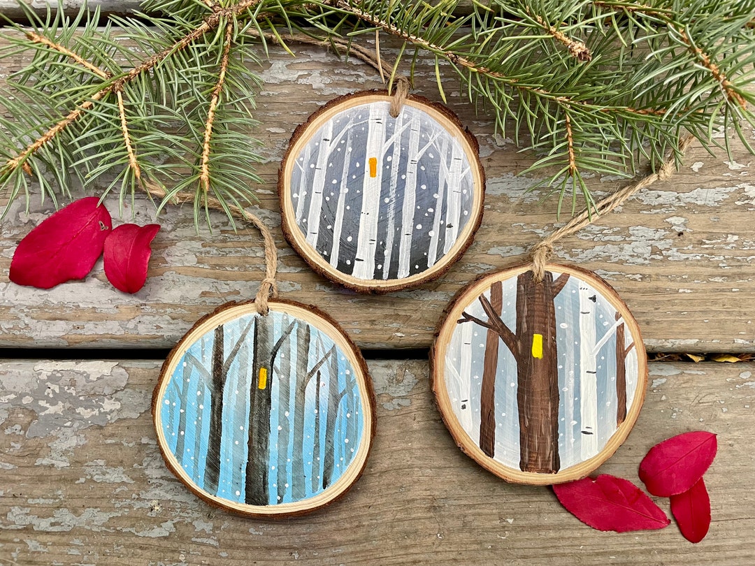 Ice Age Trail Forest Ornaments - Etsy