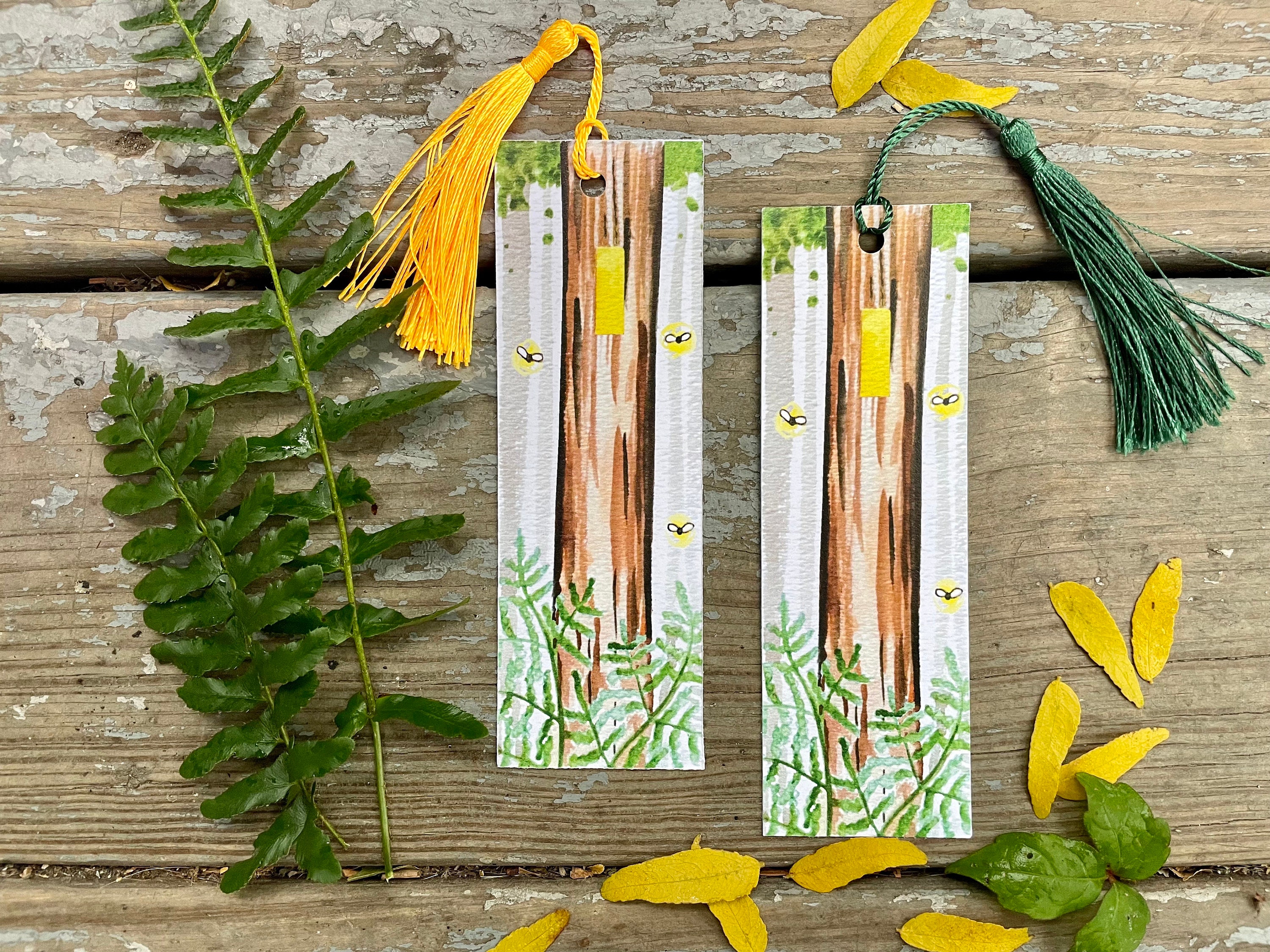 Four Seasons Ice Age Trail Bookmark Set - Etsy