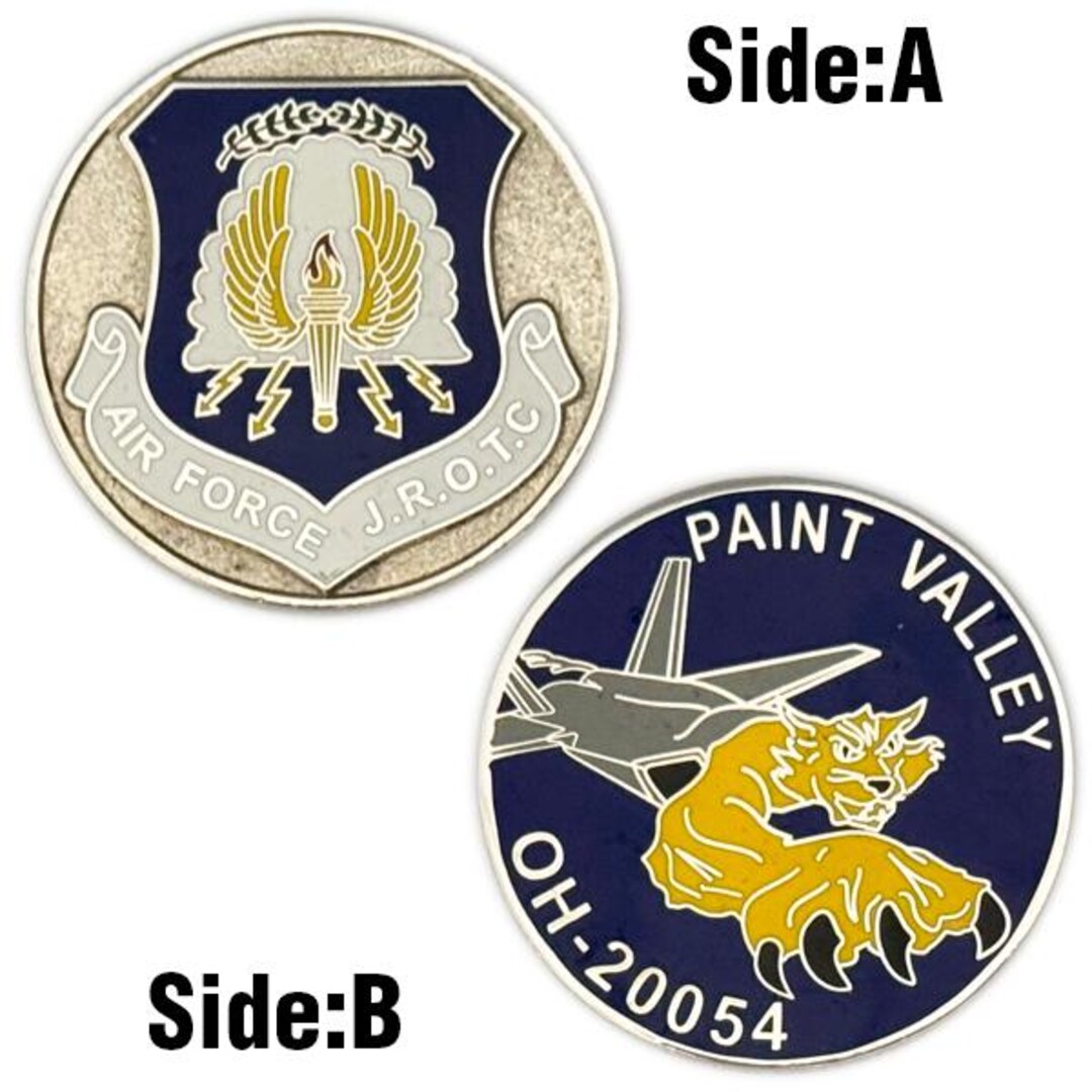 Air Force JROTC Paint Valley OH-20054 Tiger & Jet Military Cadet ...