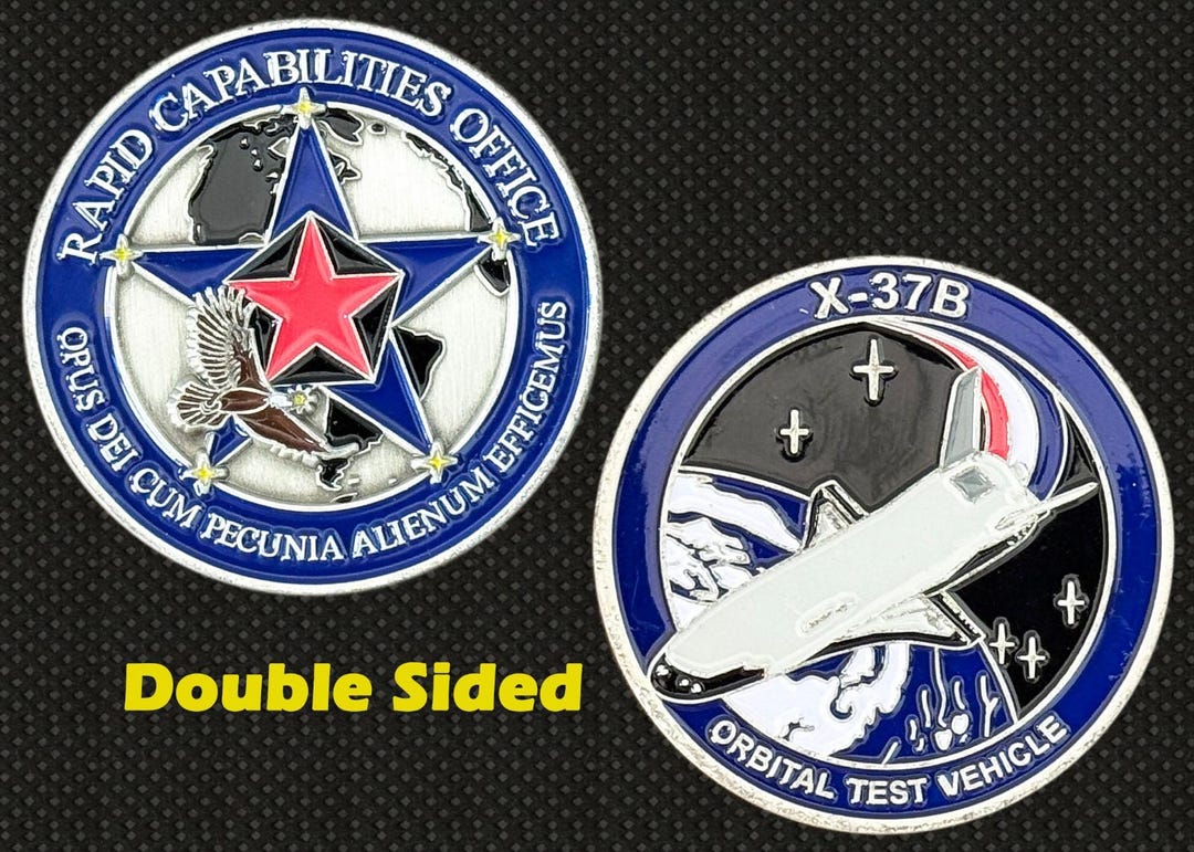 Rapid Capabilities Office X-37B Orbital Test Vehicle Challenge Coin ...