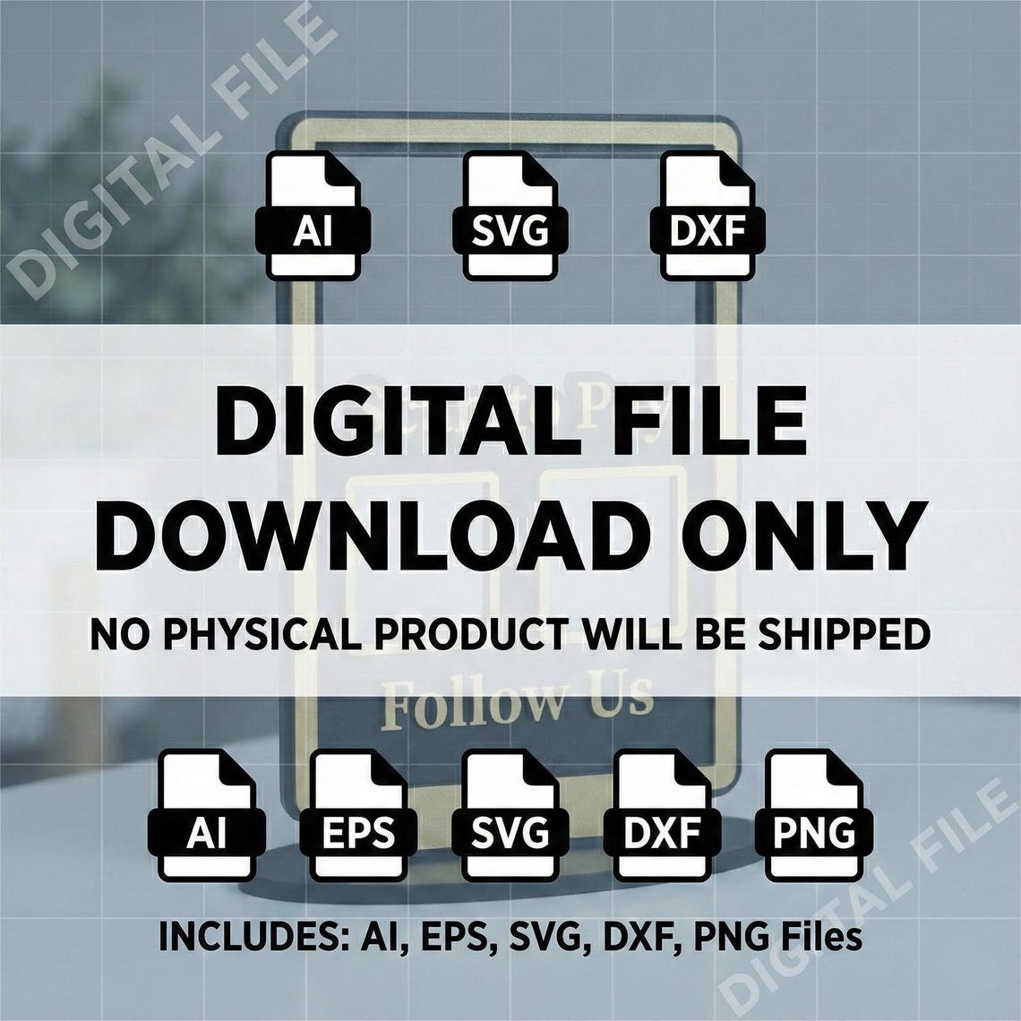 Scan to Pay Sign SVG | QR Code Display Stand | DIY Social Media Sign ...