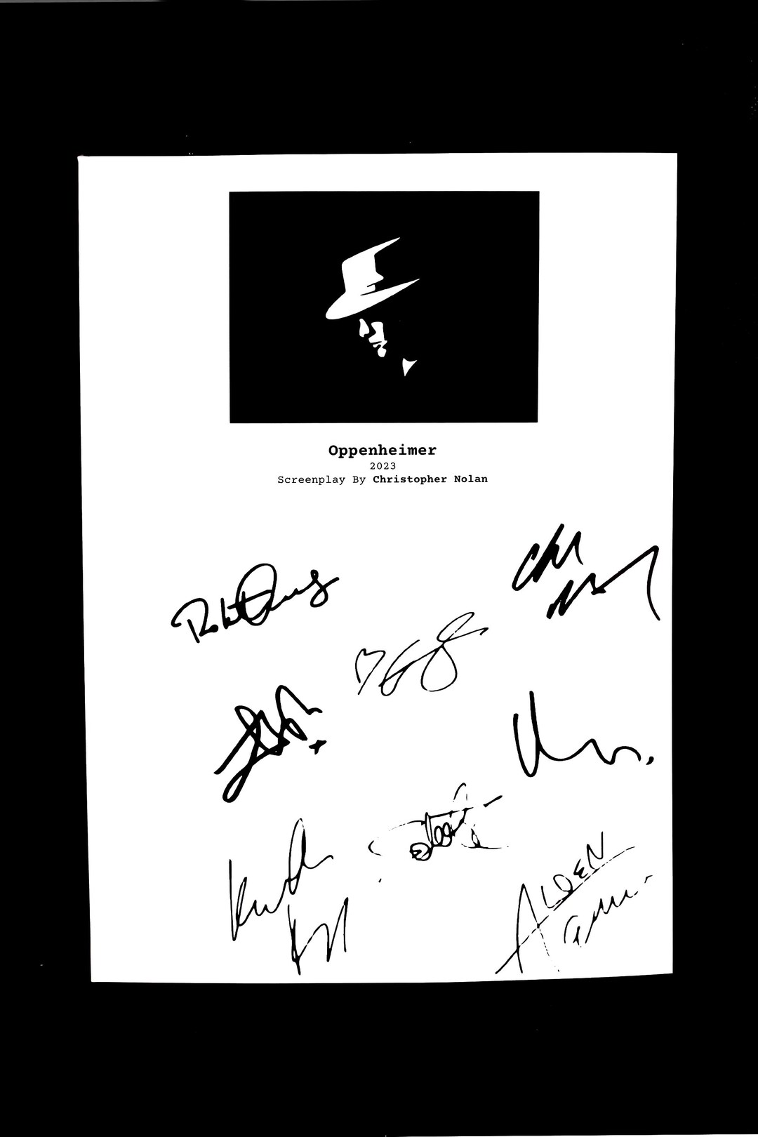 Oppenheimer Script Book – Soft Cover Screenplay – Historical Biographical Drama Film Script - Etsy