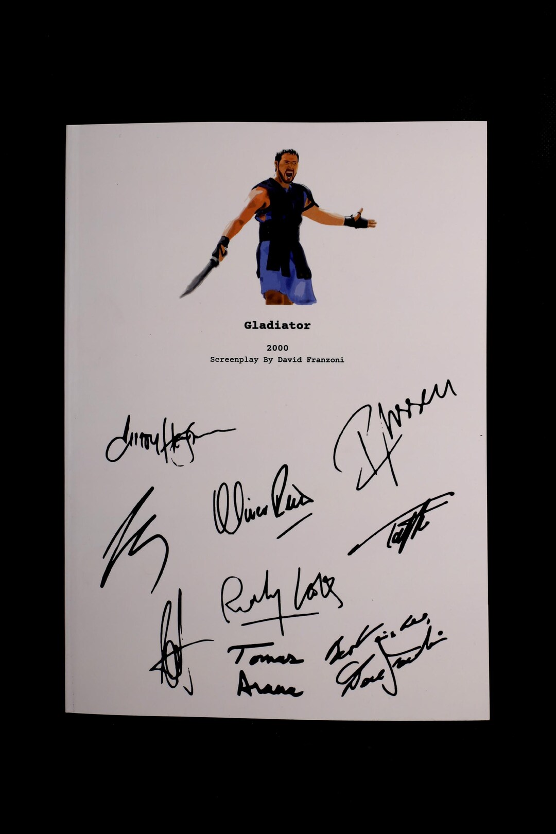 Gladiator Movie Screenplay – Soft Cover Script Book – Roman Era Epic ...