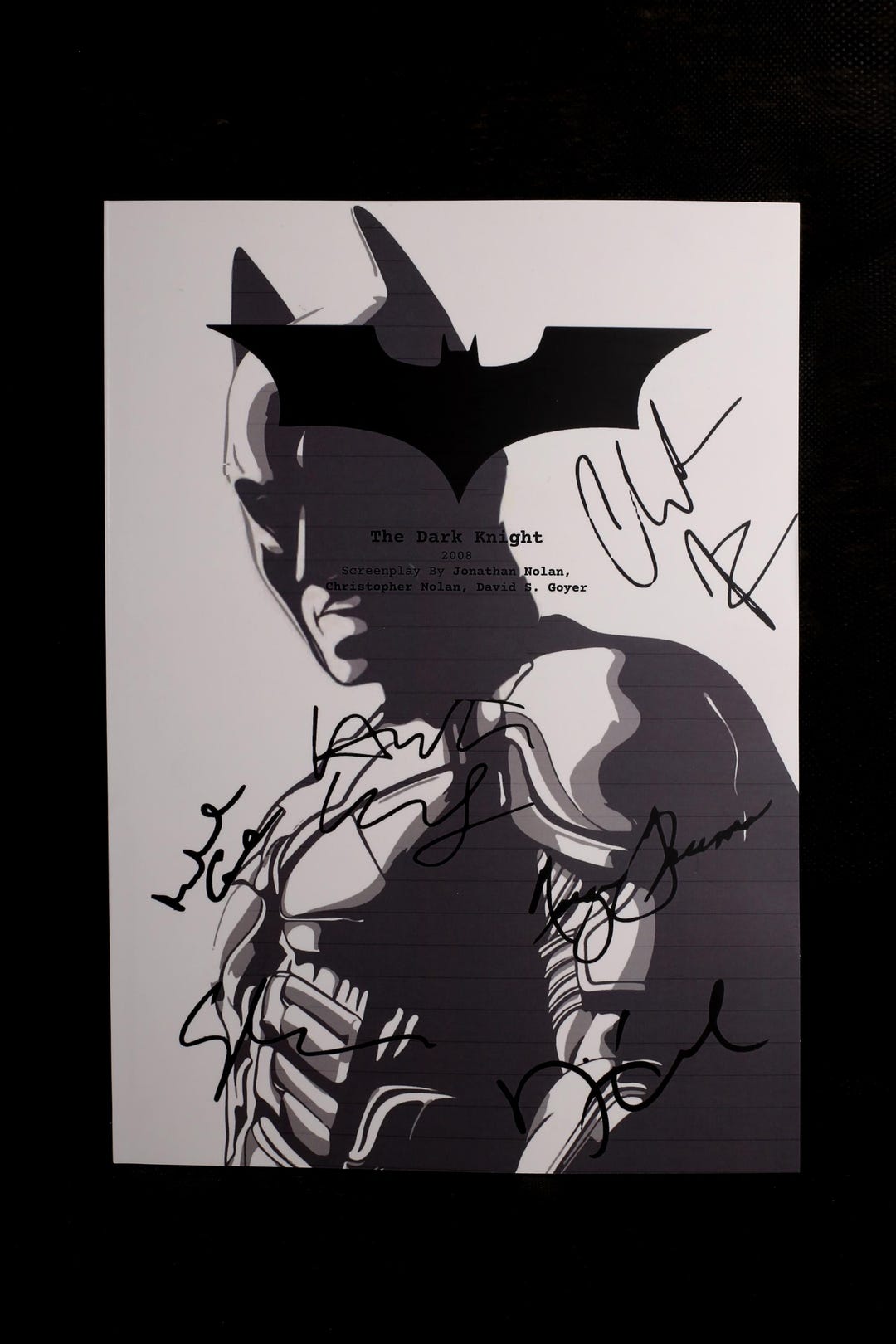 The Dark Knight Movie Screenplay – Soft Cover Script Book – Modern ...