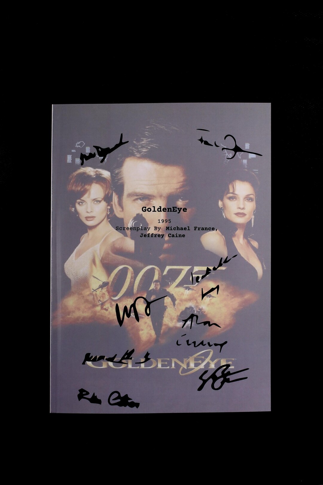 Goldeneye (1995) Script Book – Soft Cover Screenplay – Classic Action ...