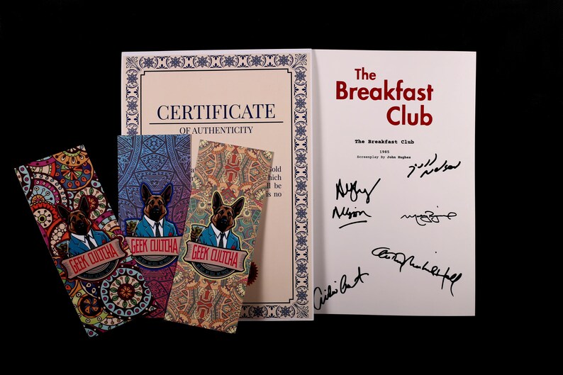 The Breakfast Club Script Book – Soft Cover Screenplay – Classic Coming ...