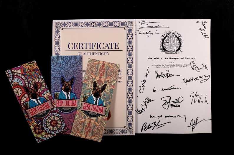 The Hobbit: an Unexpected Journey Script Book – Soft Cover Screenplay ...