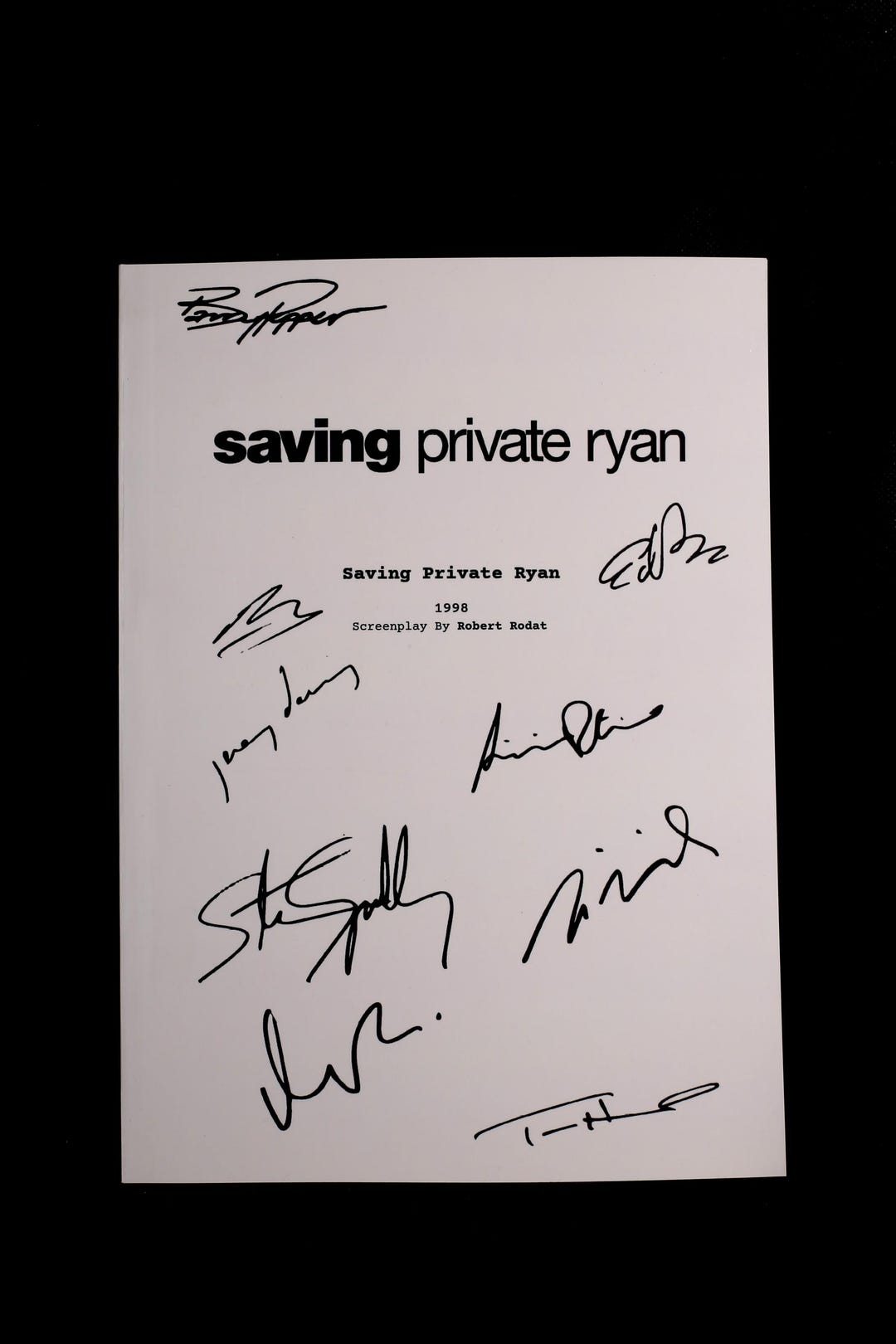 Saving Private Ryan Script Book – Soft Cover Screenplay – Historical War Drama Film Script - Etsy UK