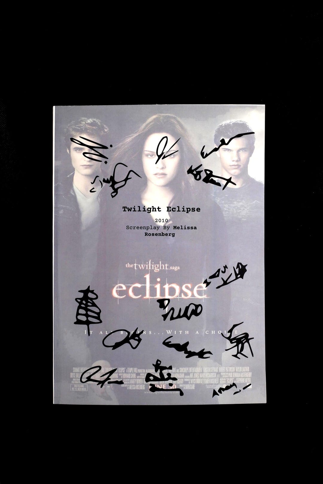 The Twilight Saga: Eclipse Script Book – Soft Cover Screenplay ...