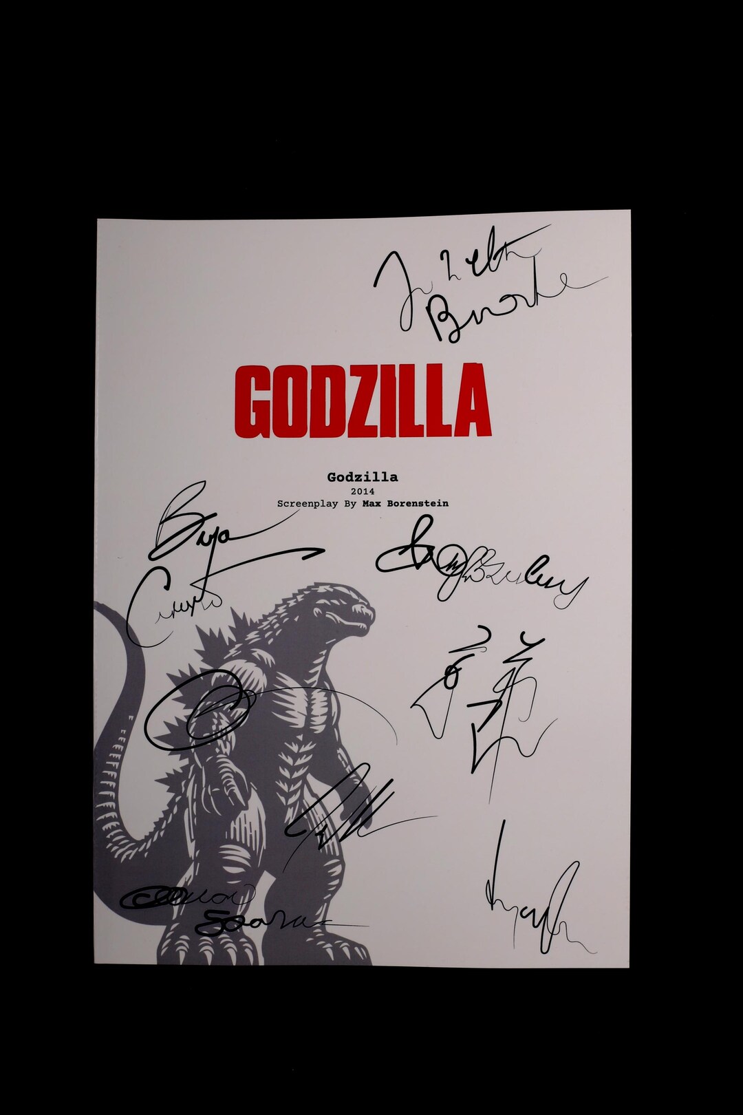 Godzilla Script Book – Soft Cover Screenplay – Classic Monster Sci-fi ...
