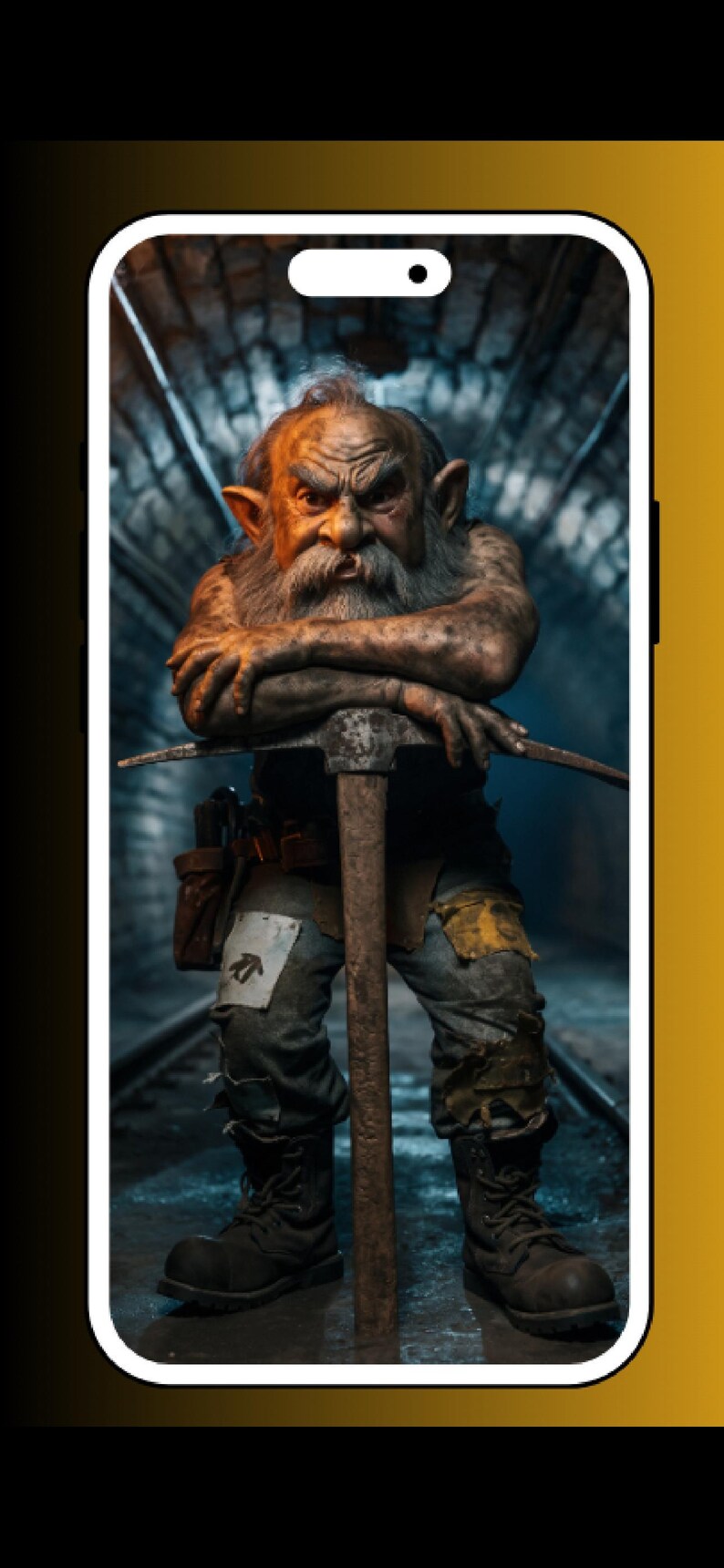 Grumpy 2k Live iPhone and Android Wallpaper - Etsy