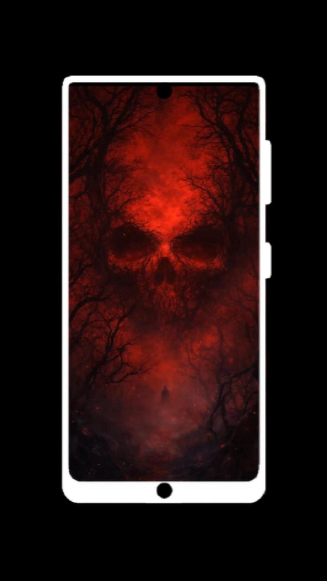 Gothic Skull Forest Animated Wallpaper (4K), Creepy Tree Branches ...