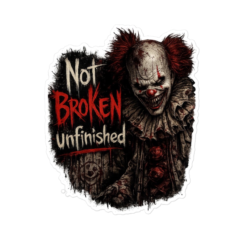 Creepy Clown Decals - Etsy