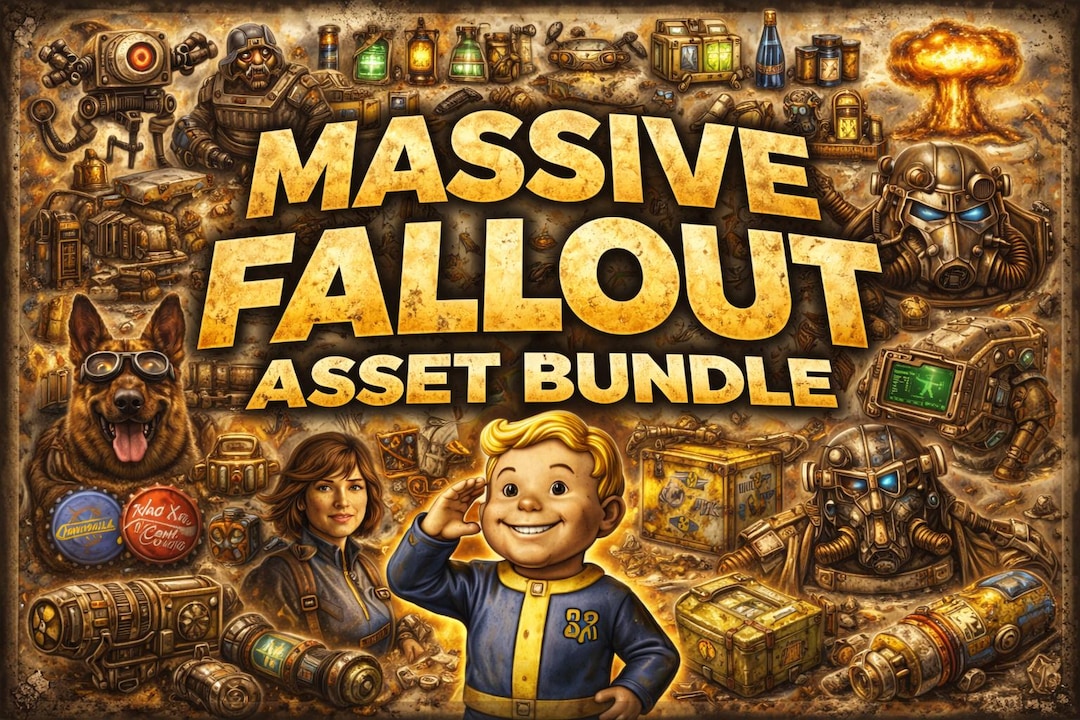 Fallout Digital Asset Bundle 2 - Etsy