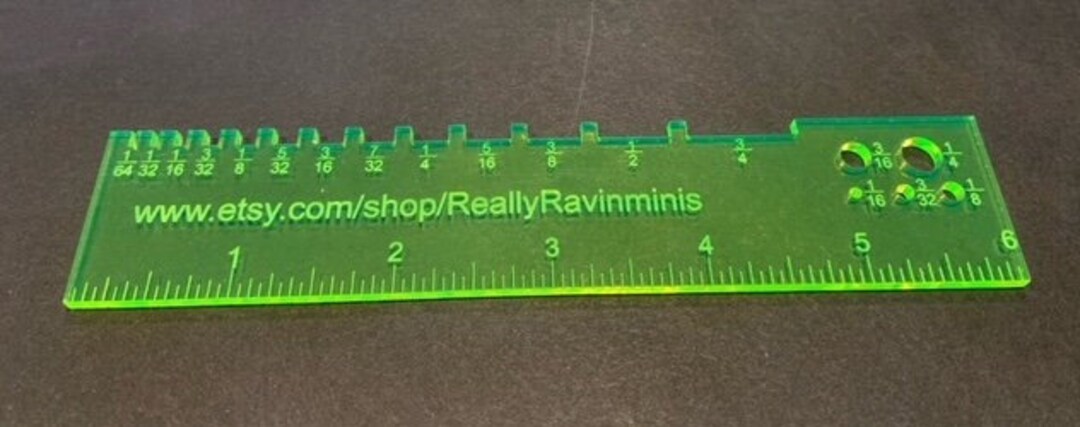 Craft/hobby Ruler - Etsy