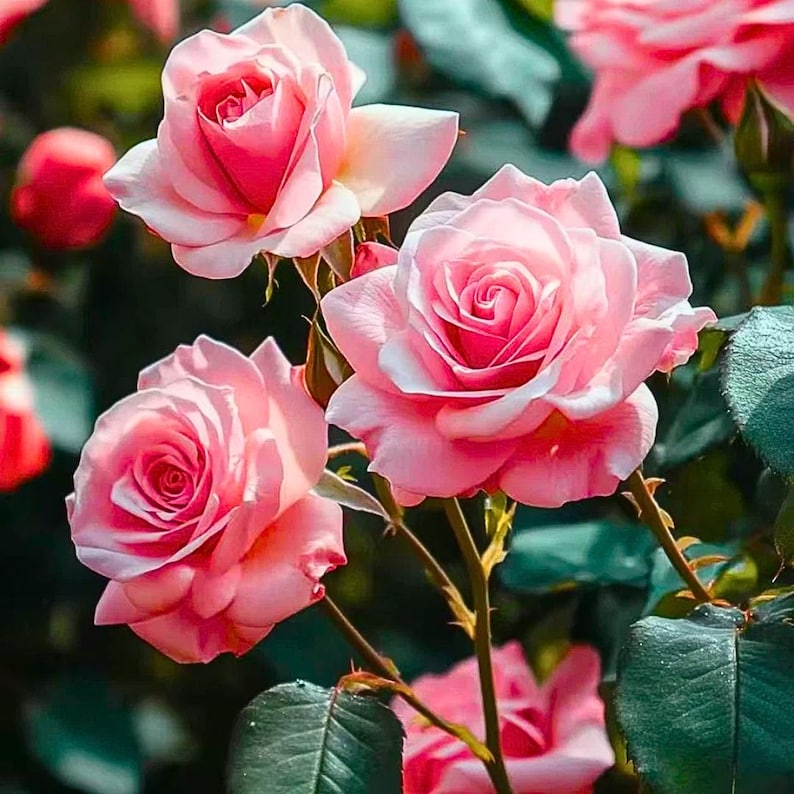 20 Light Pink Rose Seed | Classic Garden Rose, Non-gmo - Etsy