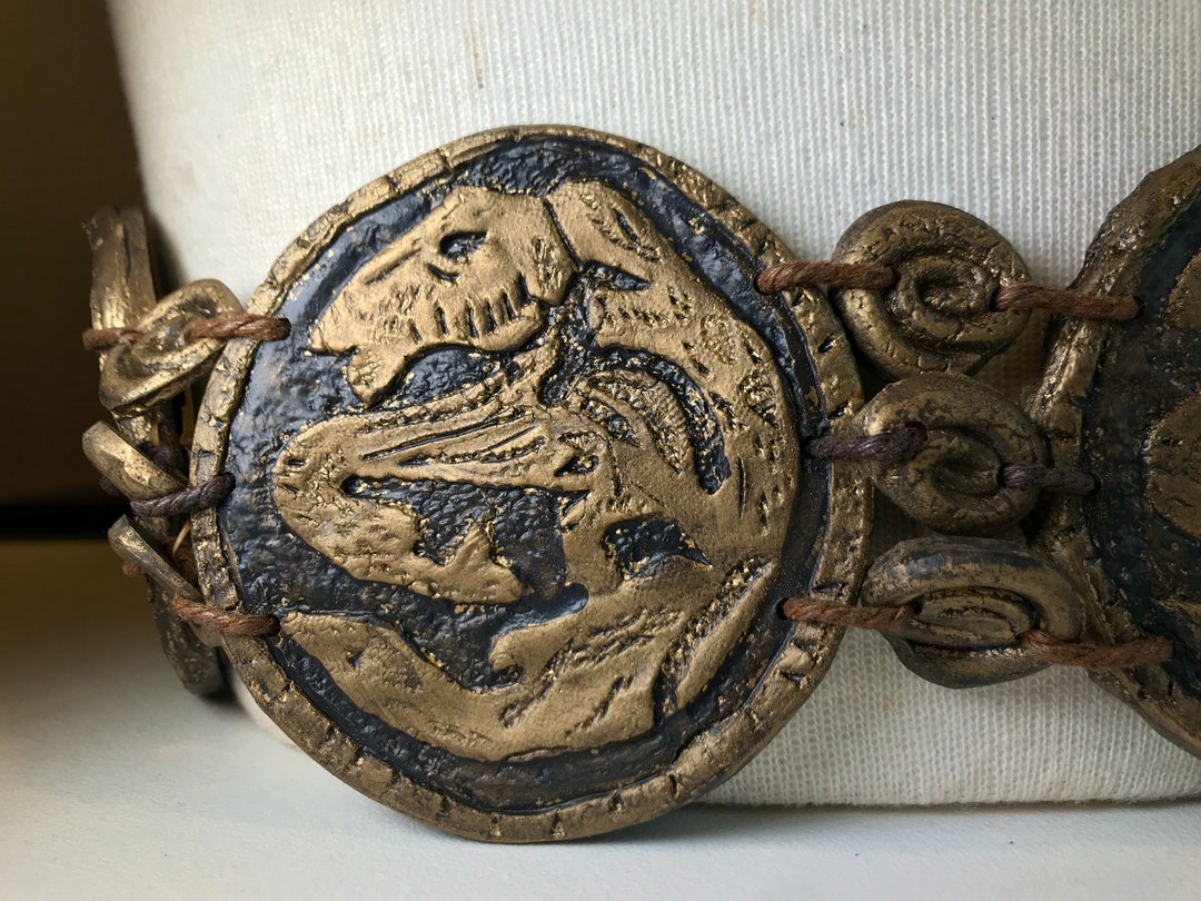 Khal Drogo Game of Thrones Costume HORSE MEDALLION Waist Belt Only ...