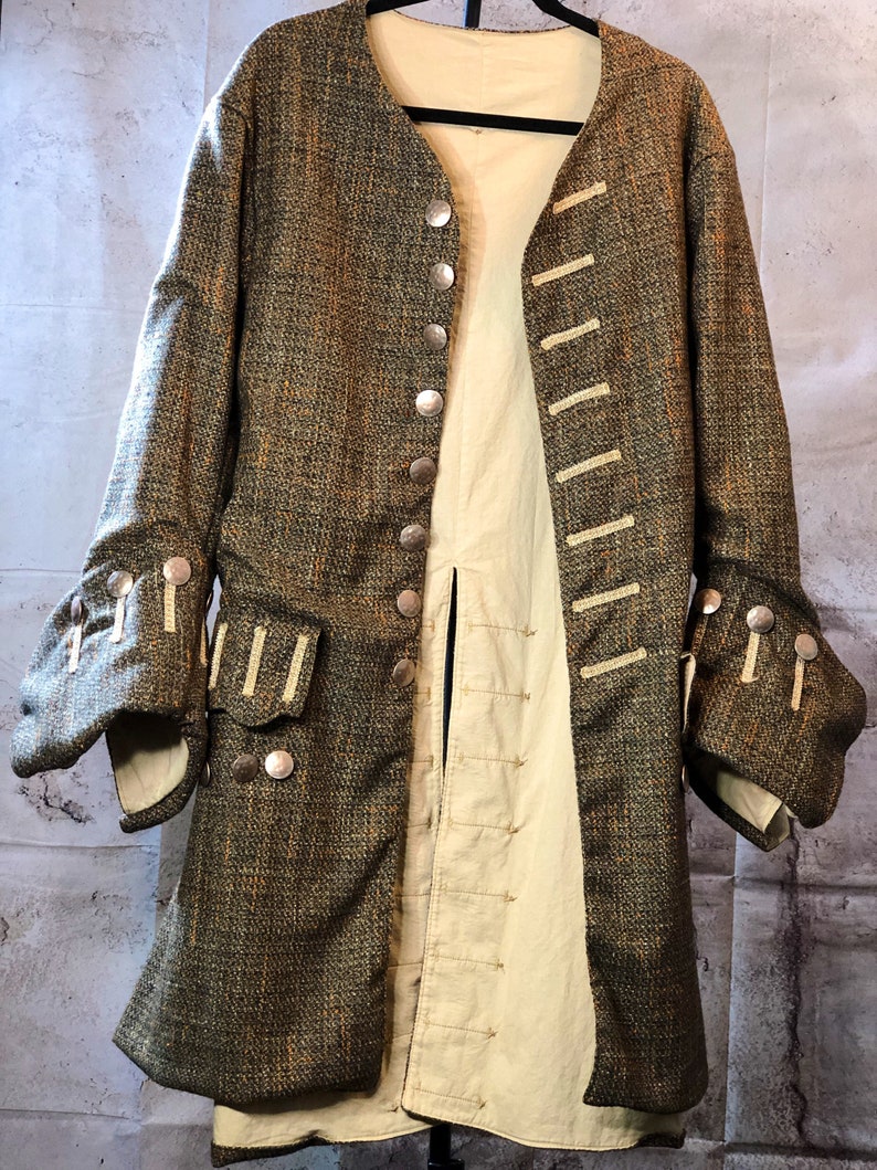 Jack Sparrow Halloween Costume Frock Coat Only - Etsy