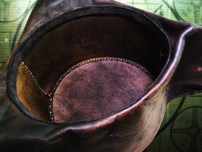 Fallout 4 Costume John Hancock Authentic Leather Hat - Etsy