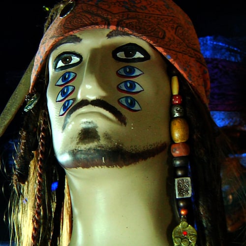 Jack Sparrow Wig Pirates 1 Through 3 Version - Etsy