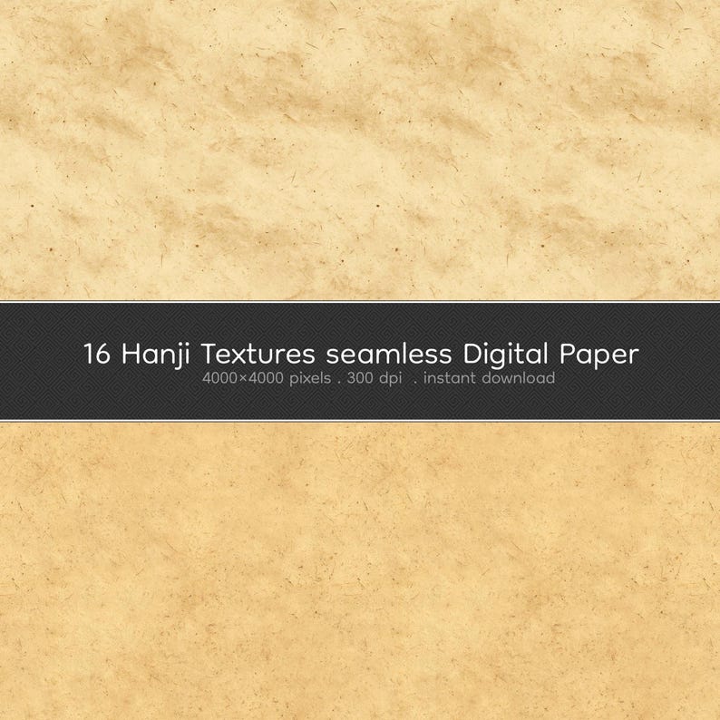 Aged Vintage Paper Texture Seamless Digital Paper for Calligraphy Ink ...