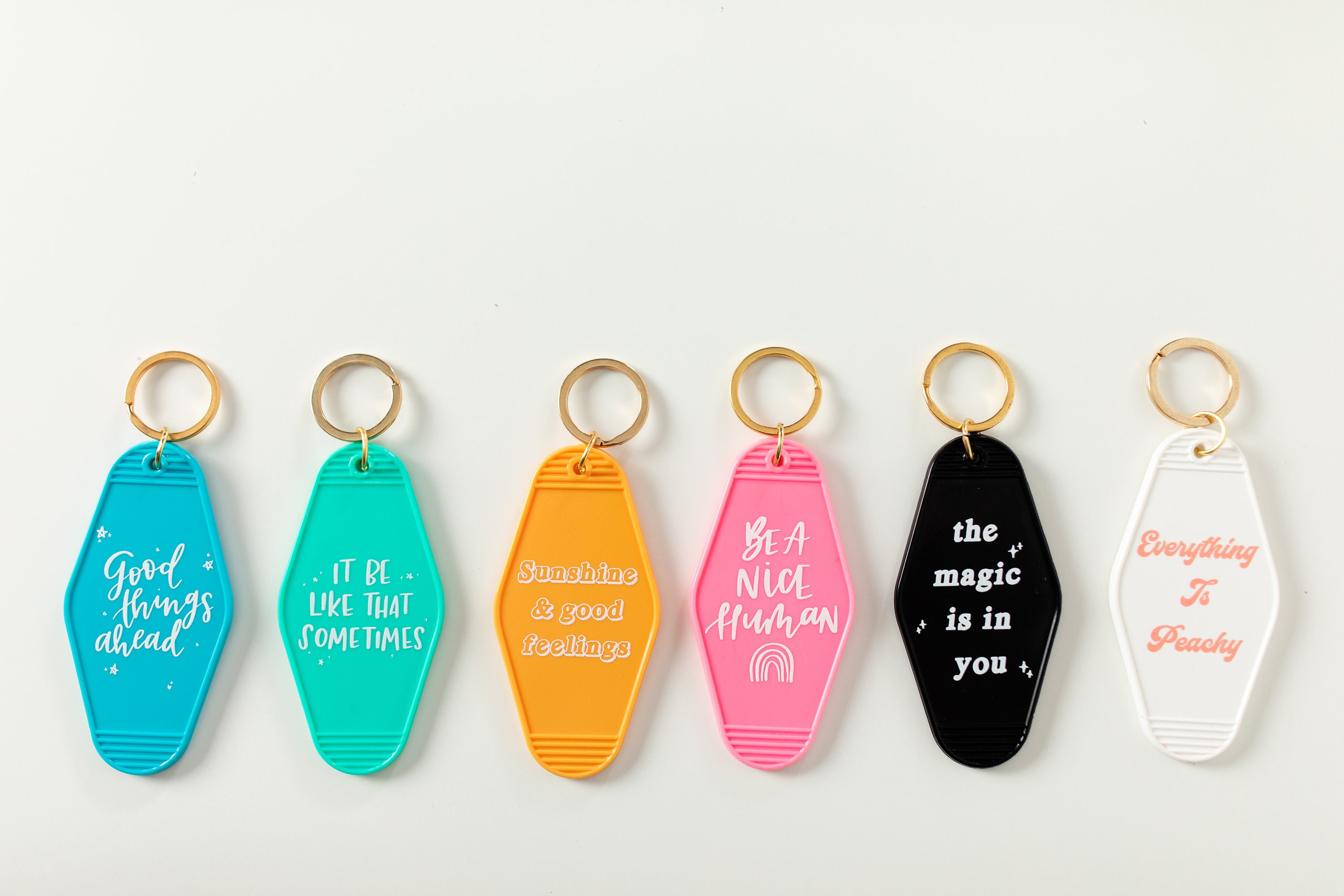 3 for 20 Motel Key Tag Bundle Motel Keychain Vintage Style | Etsy