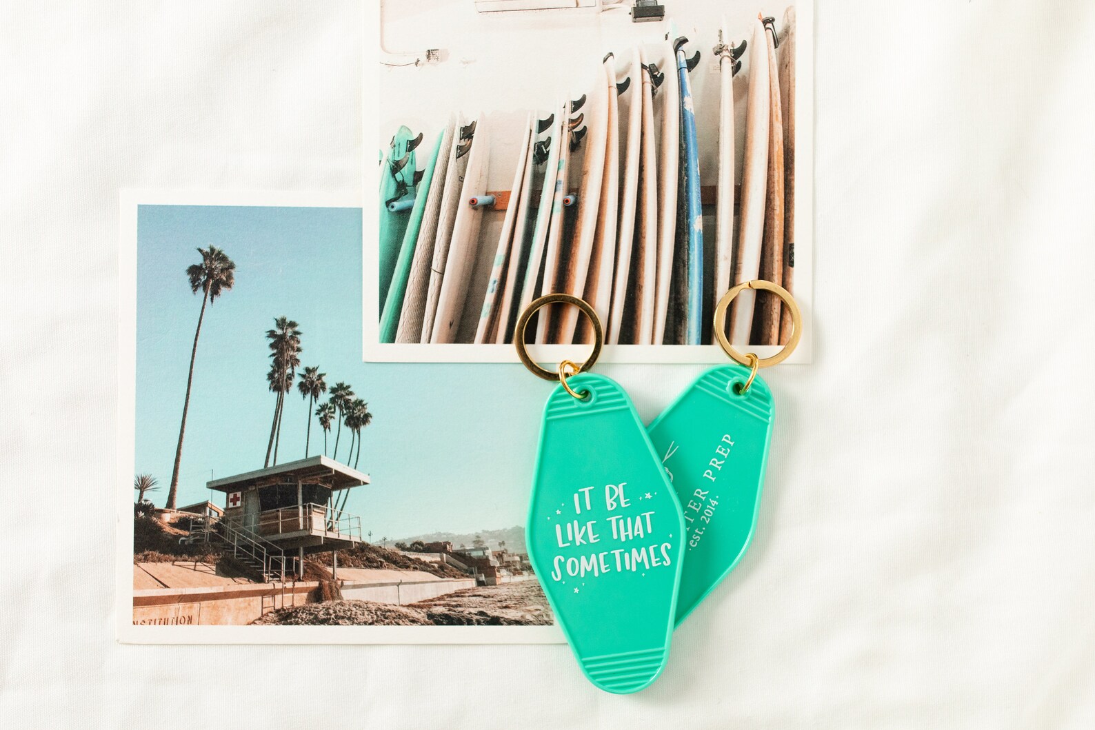 Everything is Peachy Motel Key Tag Motel Keychain Vintage - Etsy