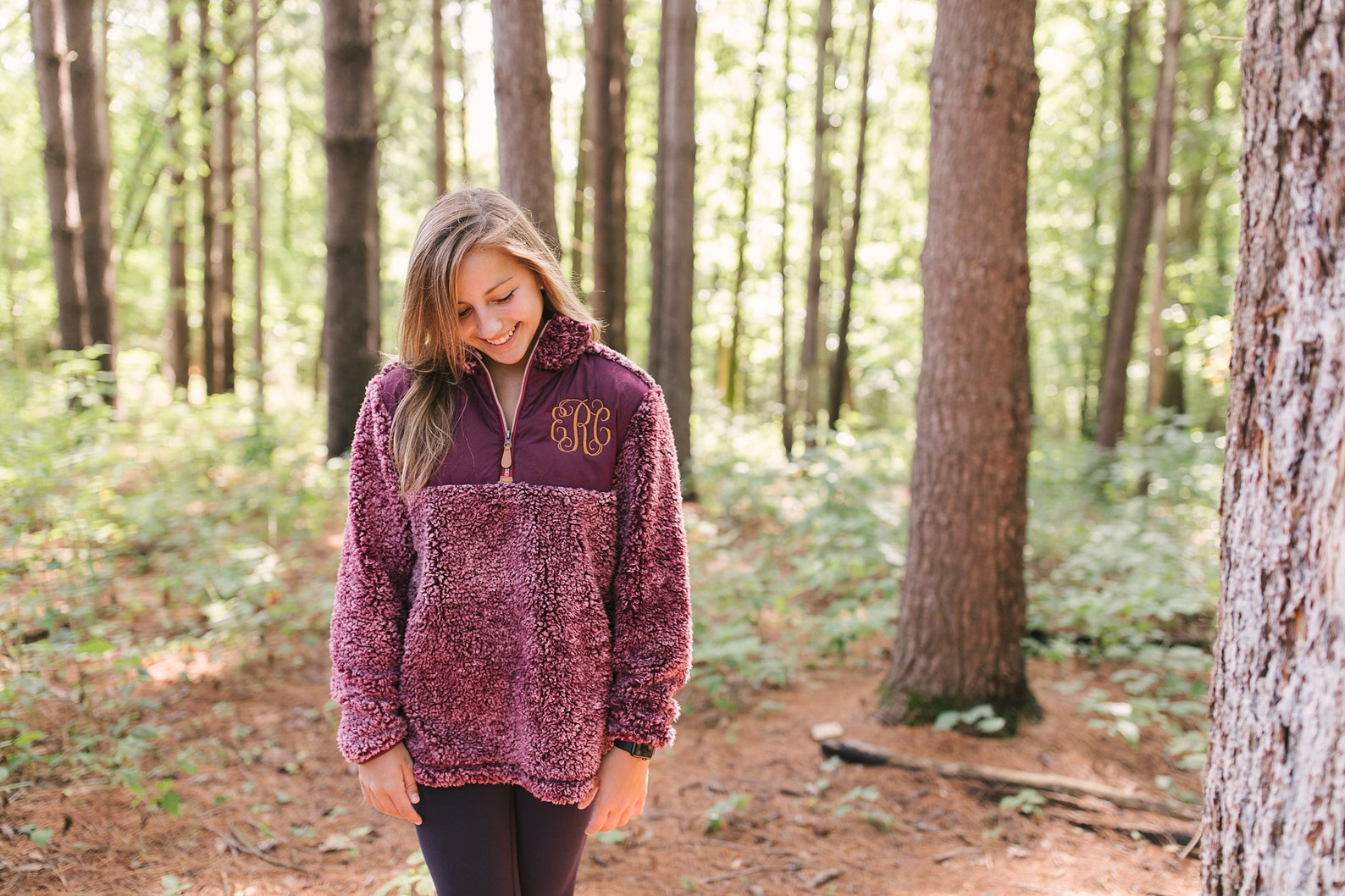 Monogram Sherpa Pullover Monogrammed Sherpa Quarter Zip - Etsy