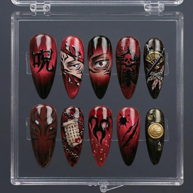 Cursed Nails - Etsy