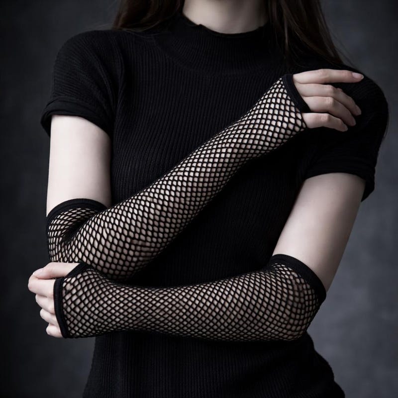 Gothic Fishnets - Etsy