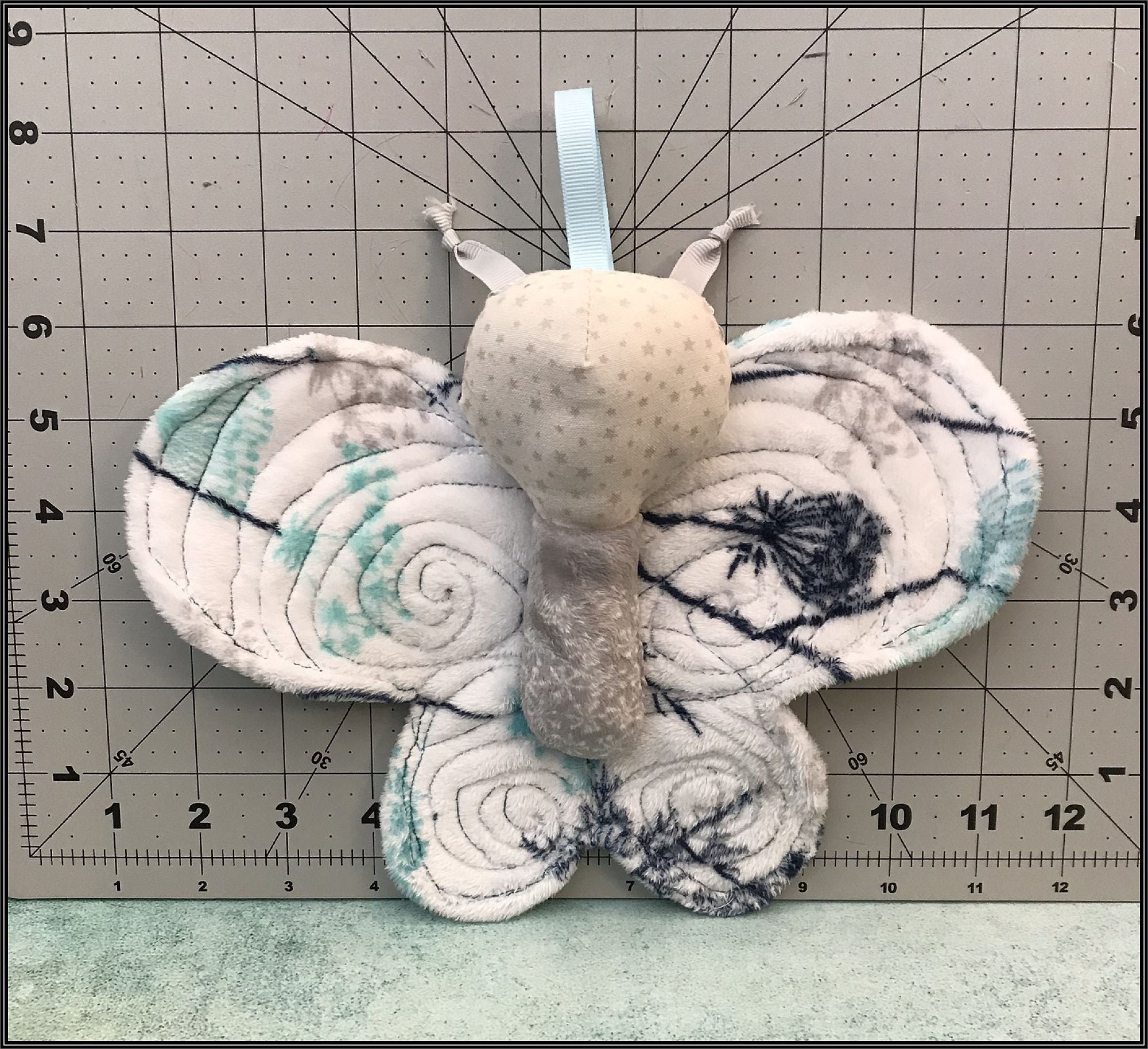 Toy Butterfly Stuffie Super Soft Minky Newborns Babys Kids Ready to ...