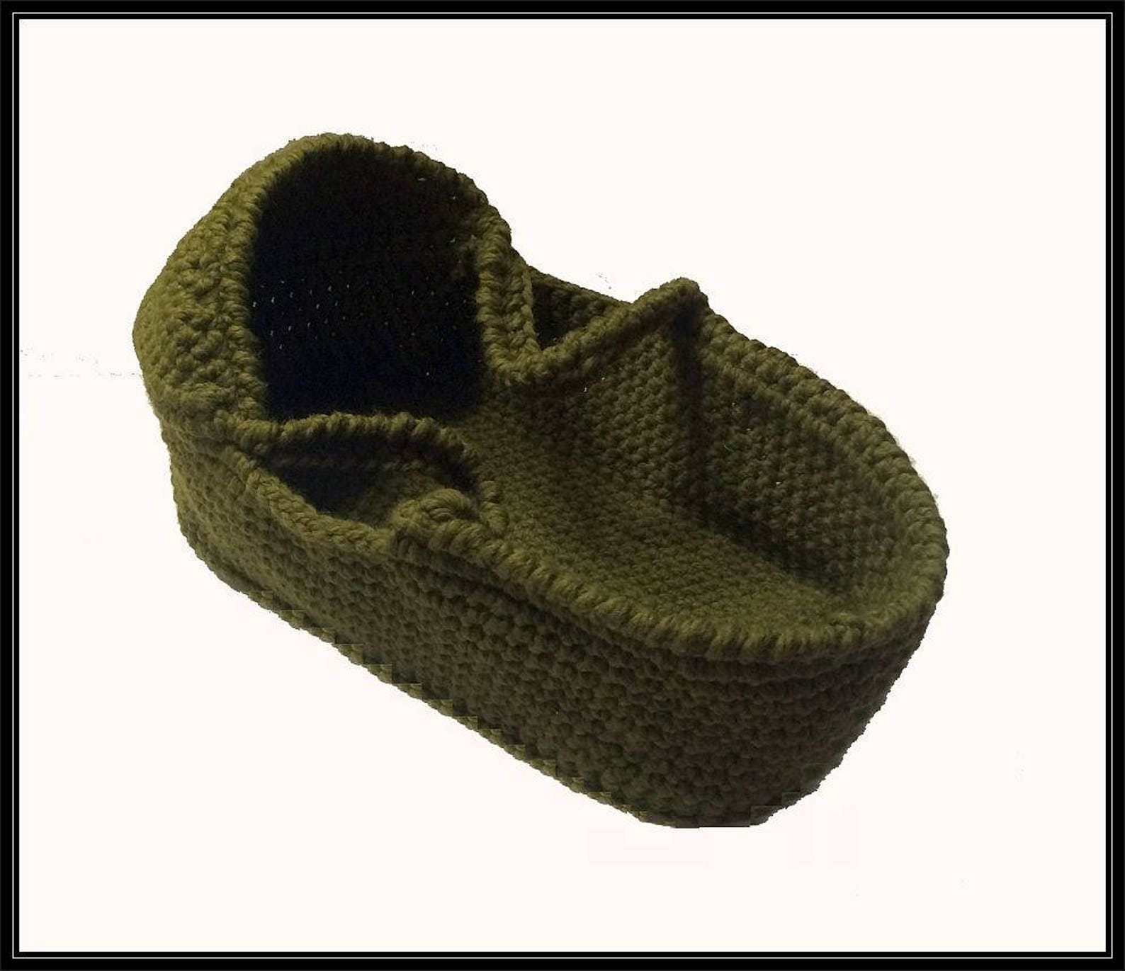 Crocheted Toy Doll Moses Basket Pattern !! - Etsy