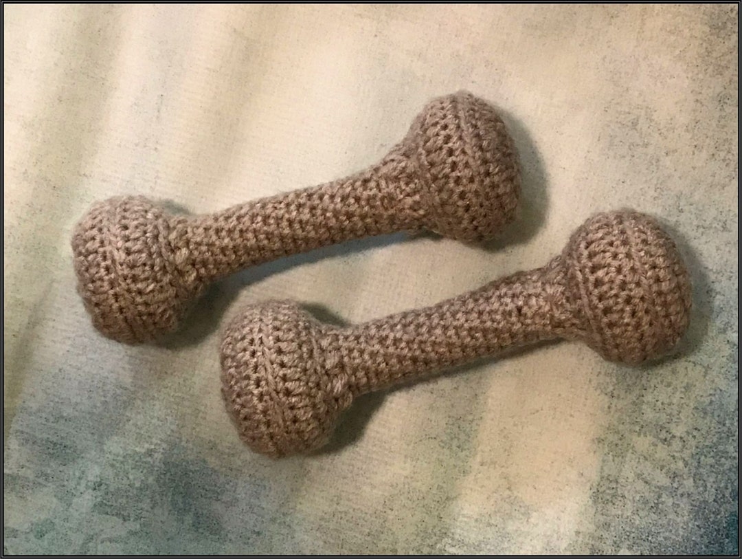Crocheted Toy Children's Barbell's / Hand Weights Pattern ! - Etsy