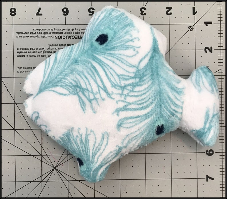 Fish Stuffie Toy Super Soft Minky Newborns Babys Kids - Etsy