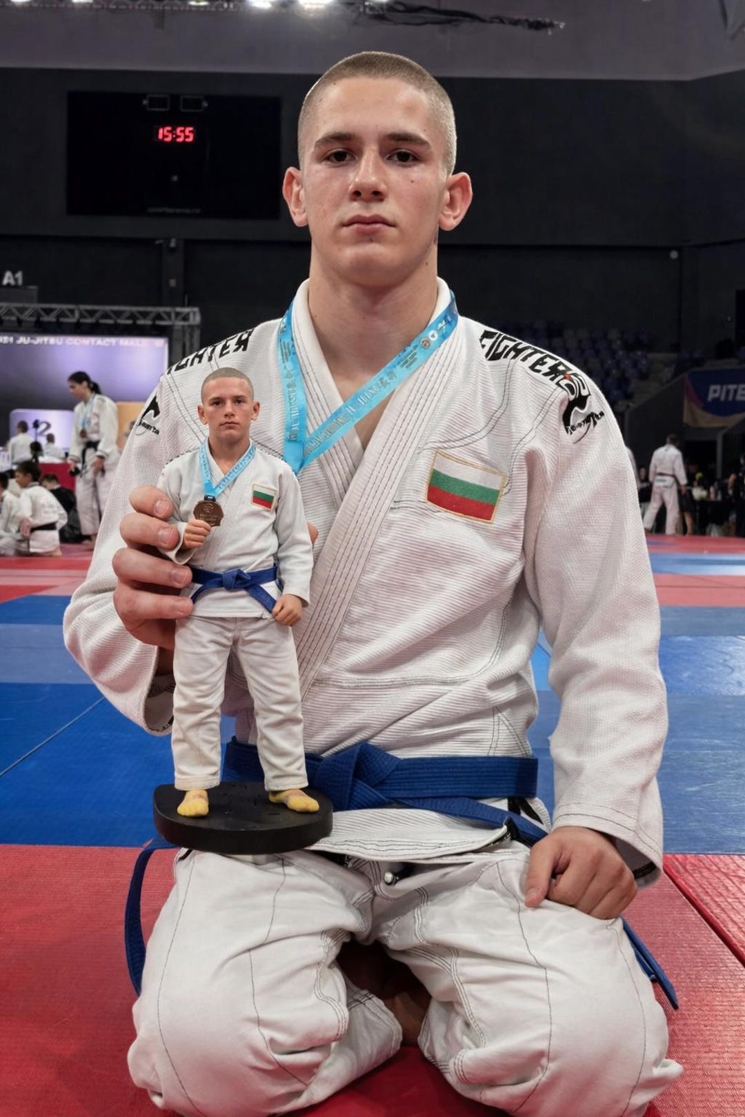 Custom Judoka Bobblehead Gift, Personalized Judo Figurine From Photo ...