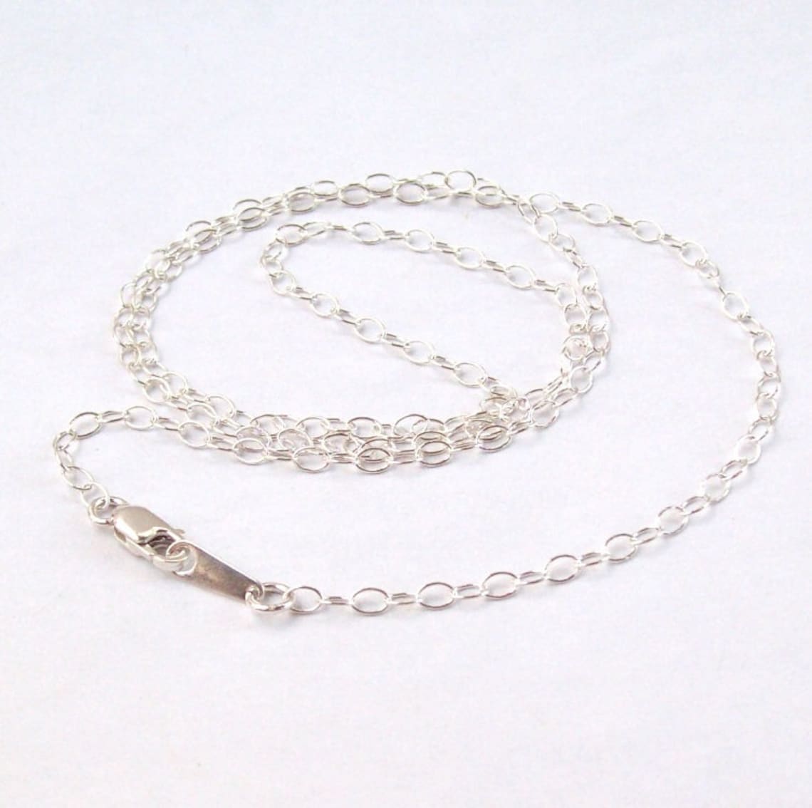 24 Inch 925 Sterling Silver Chain Necklace Soldered Links - Etsy