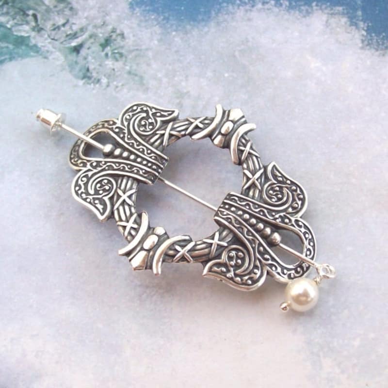Celtic Shawl Pin - Etsy