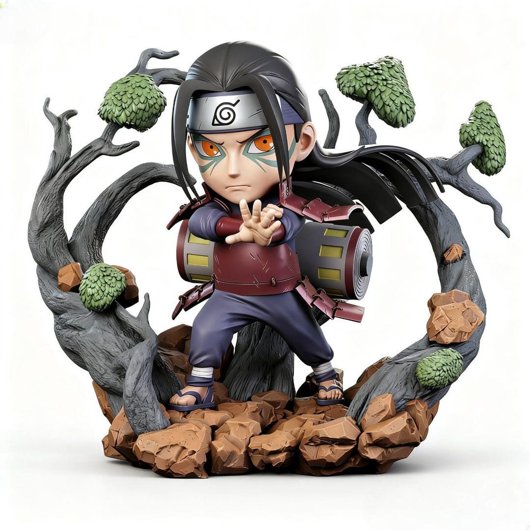 Forest Founder Chibi Sage | Nature Power Master | STL 3D PRINT | Anime ...