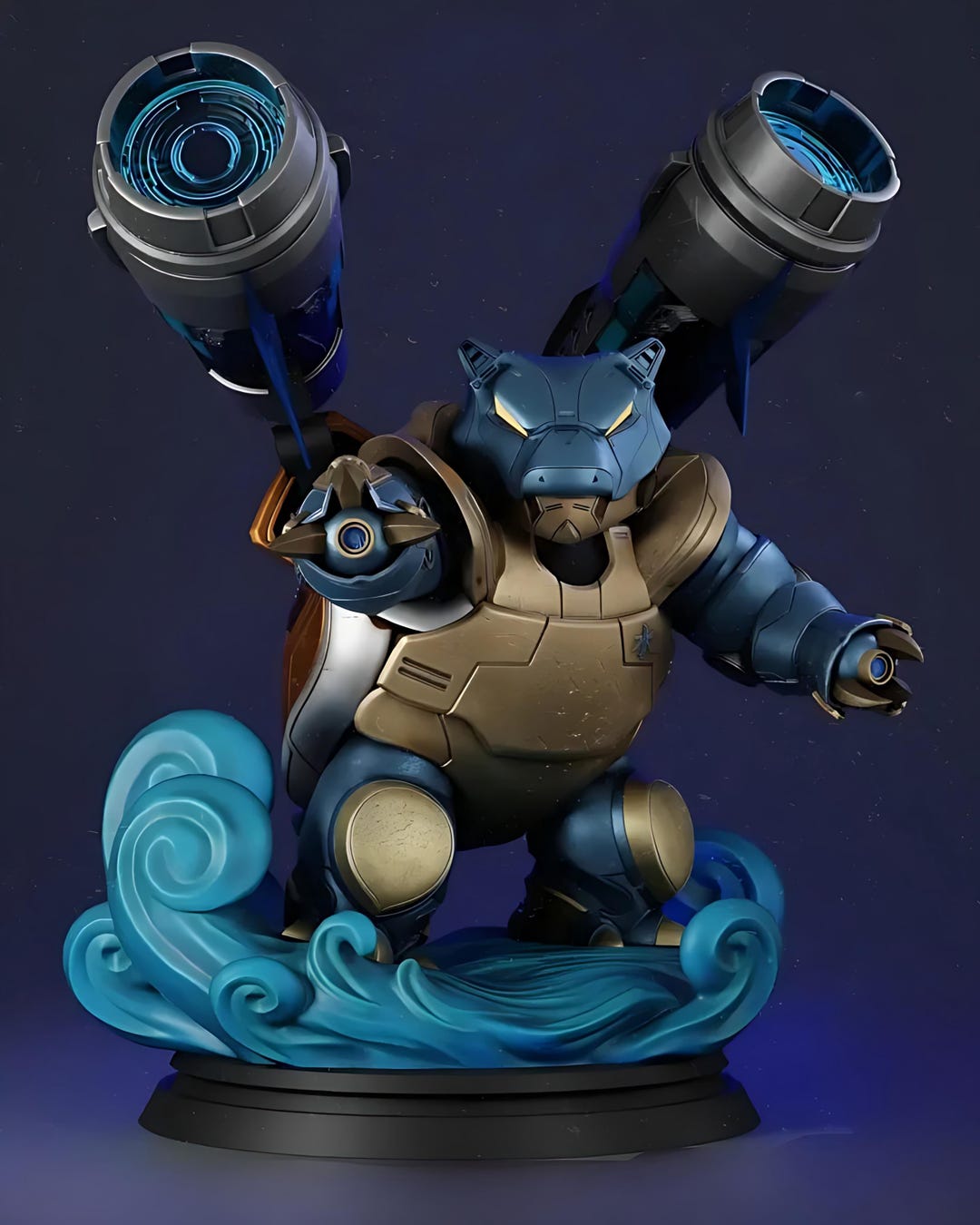 Pokemon – Mecha Legendary | Cyber Fusion Titan STL Statue | 3D Print ...